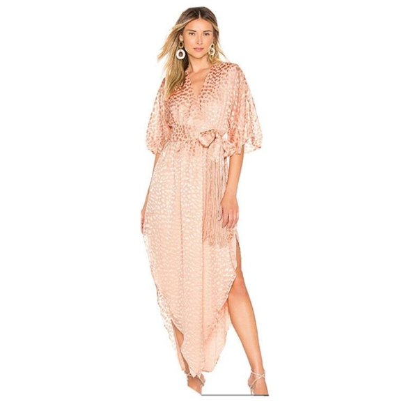 REVOLVE | Dresses | Women Revolve X Chrissy Tegan Primrose Pink Satin ...